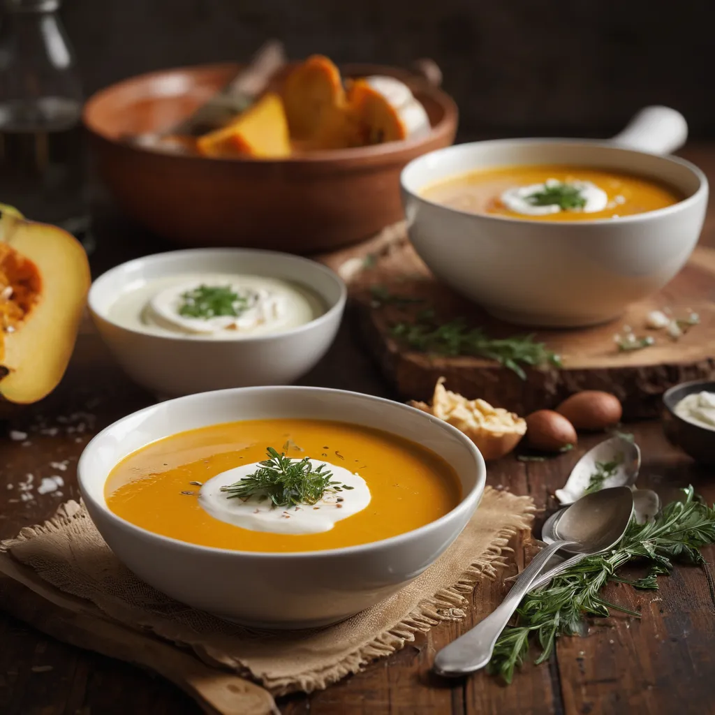 Butternut Squash Soup with Coconut Milk Recipe