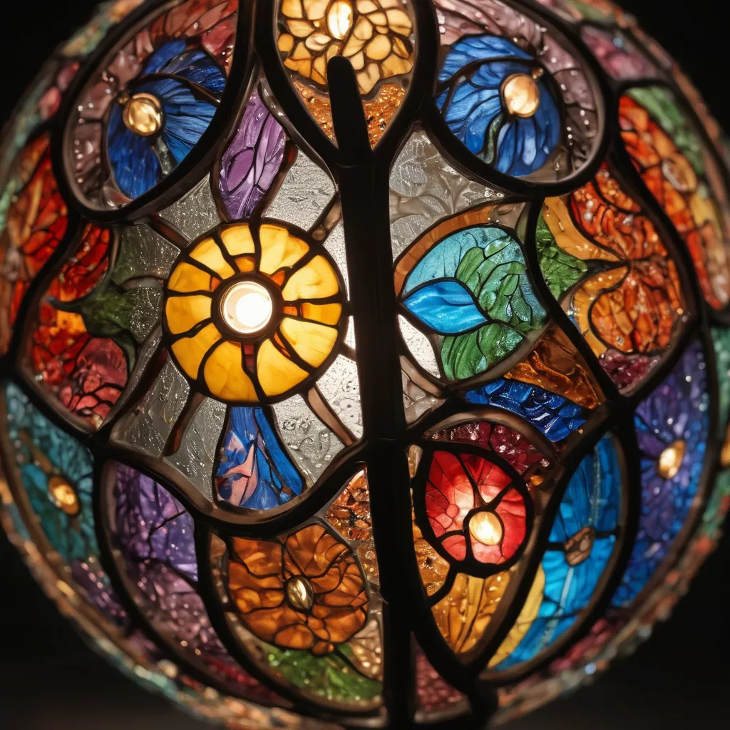 Stained Glass Light Bulbs: Art Meets Functionality