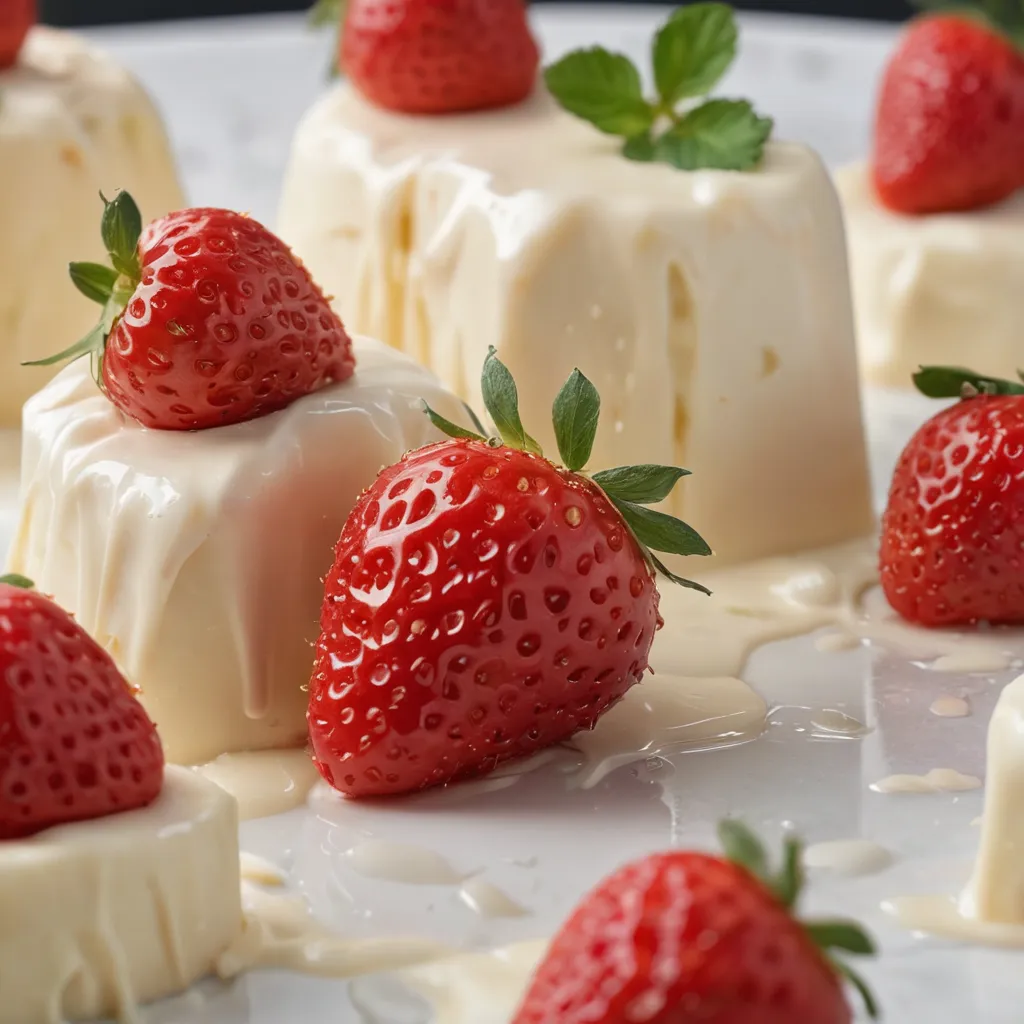 The Perfect Pairing of White Chocolate and Strawberries