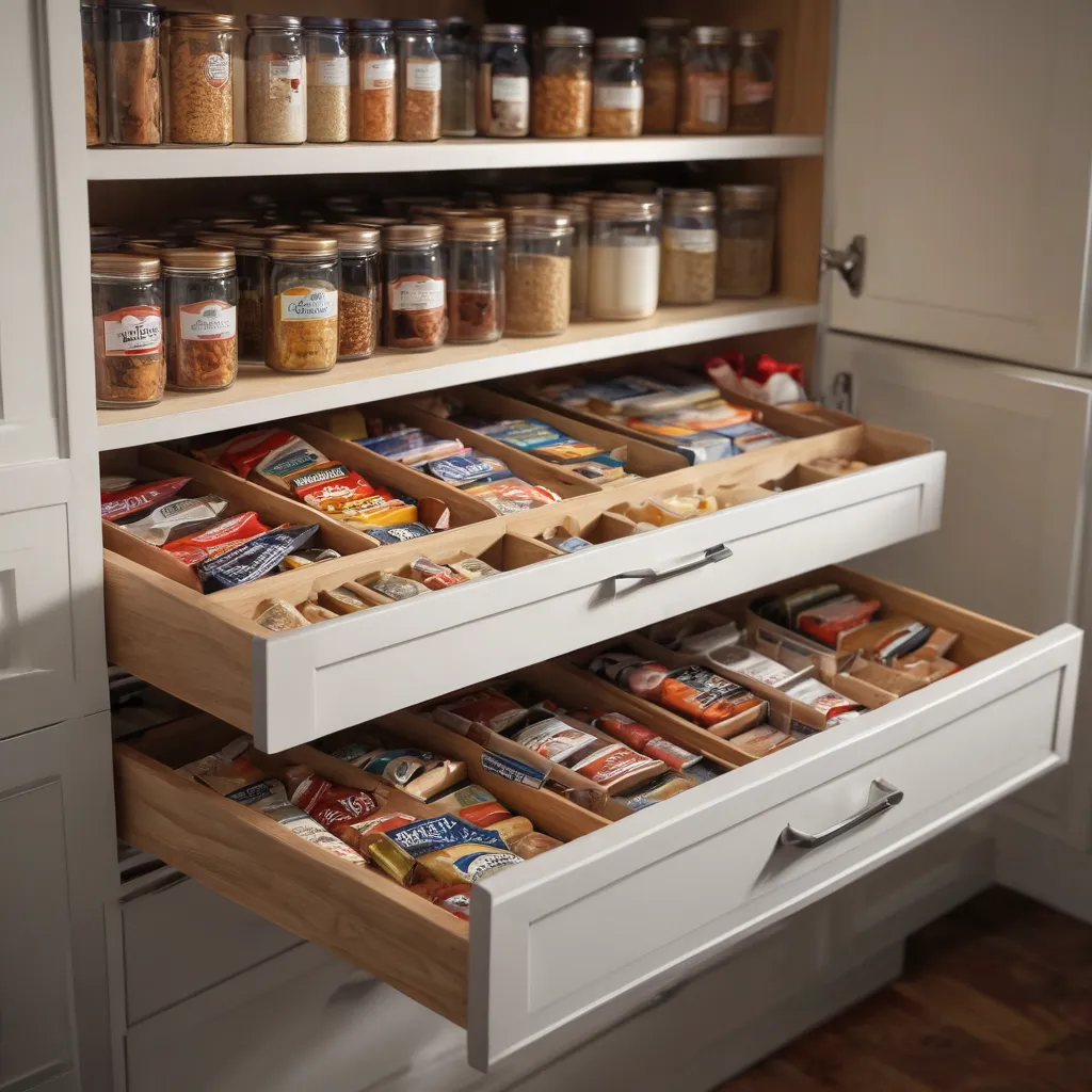 Exploring Pantry Cabinet Drawers: Design and Efficiency