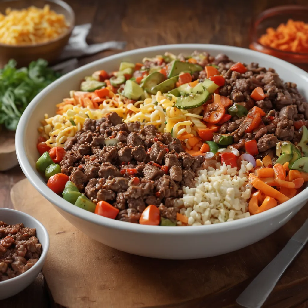Delicious Recipes with Ground Beef and Fresh Vegetables